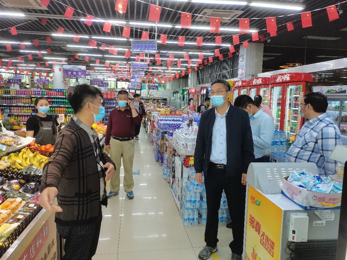 宣城校区组织开展疫情防控工作专项巡查